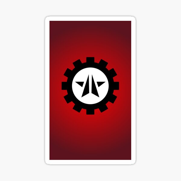 "Automatons Flag" Sticker for Sale by goldfarmgaming | Redbubble