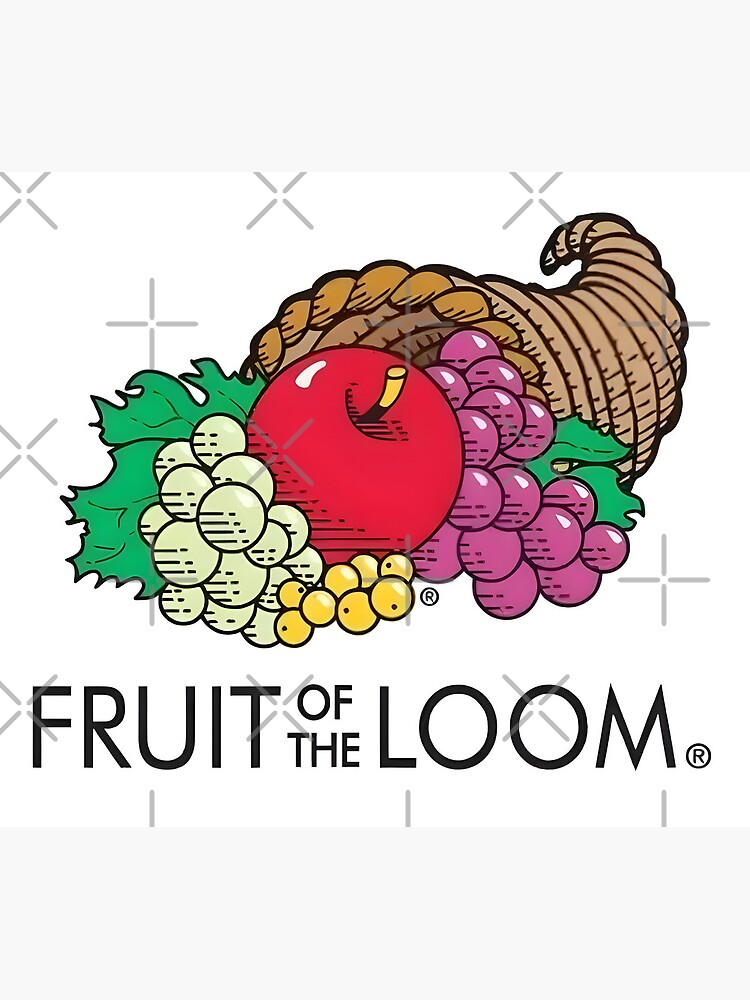 "Fruit of the Loom cornucopia original" Poster for Sale by Kackos ...