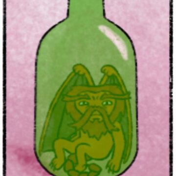 "Adventure Time Loteria - La Botella/Tiny Manticore" Art Board Print for Sale by Stineosaur ...