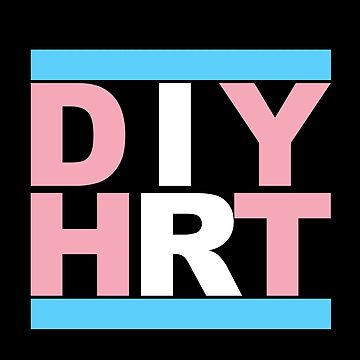 "DIY - HRT trans" Sticker for Sale by AntiCommodities | Redbubble