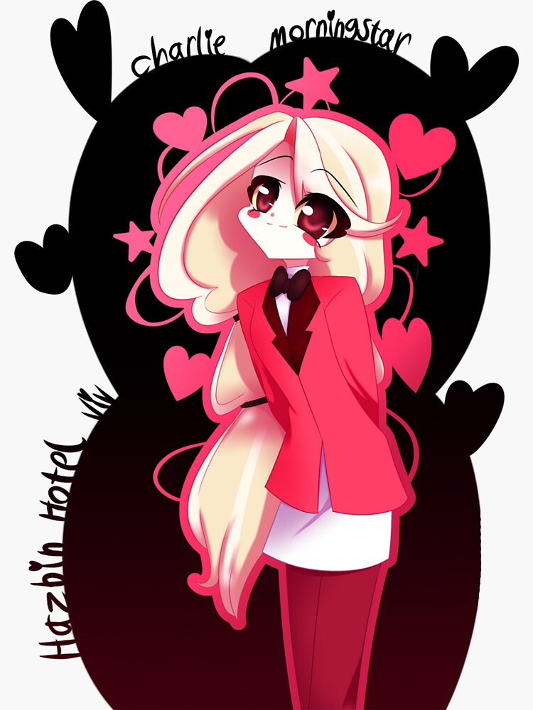 "Charlie Morningstar - Hazbin Hotel" Sticker for Sale by Aqsa-manzoor ...