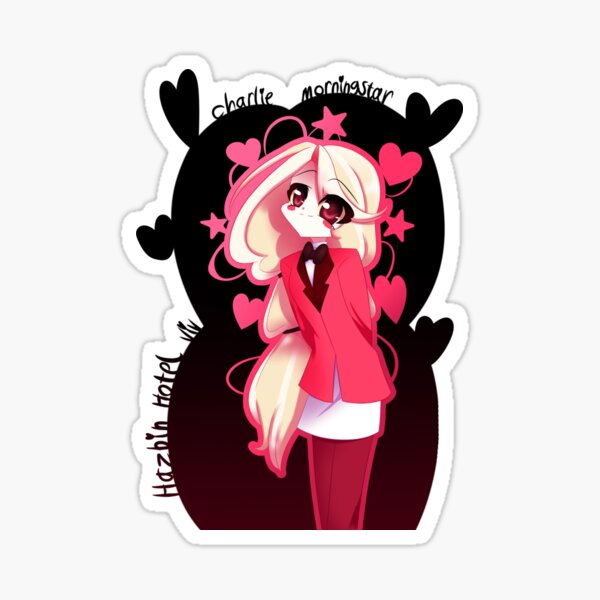 "Charlie Morningstar - Hazbin Hotel" Sticker for Sale by Aqsa-manzoor ...