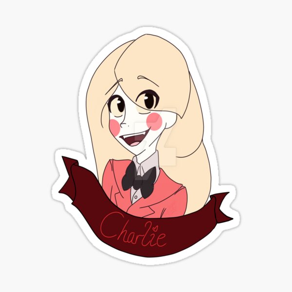 "Charlie Morningstar - Hazbin Hotel" Sticker for Sale by Aqsa-manzoor ...