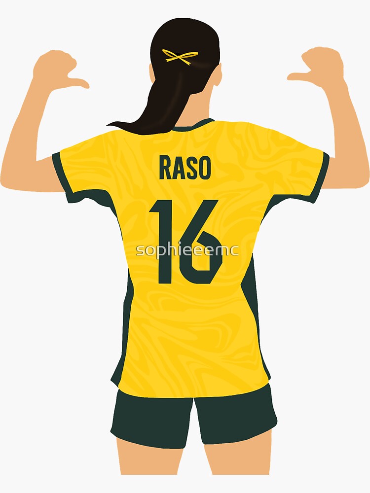 "Hayley Raso 2023 Australian World Cup " Sticker for Sale by sophieeemc ...