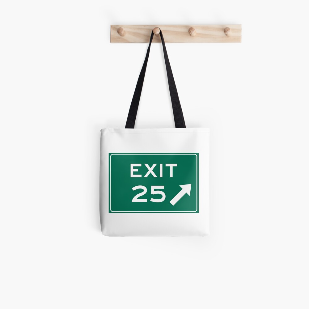 "Exit 25 Sign" Sticker for Sale by carissarae22 | Redbubble