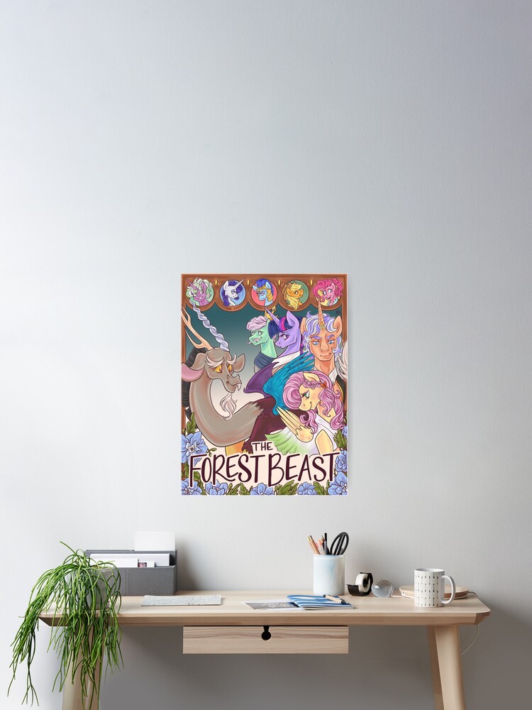 "MLP: The Forest Beast" Poster for Sale by SugarCloud | Redbubble