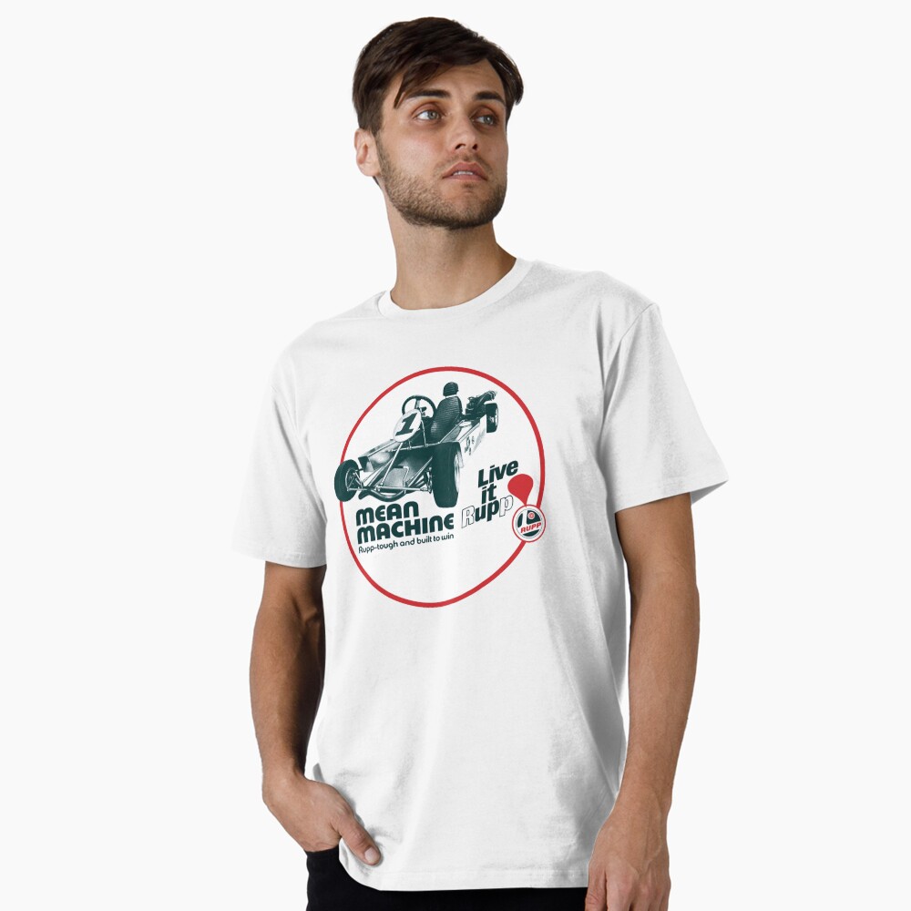 "Mean machine Rupp kart - 1970s vintage karting" Sticker for Sale by ...