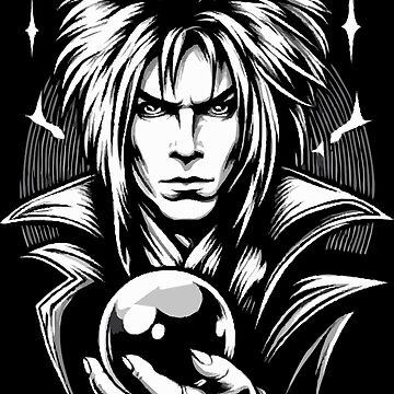 "Jareth The Goblin King: Labyrinth- It's Only Forever" Sticker for Sale ...