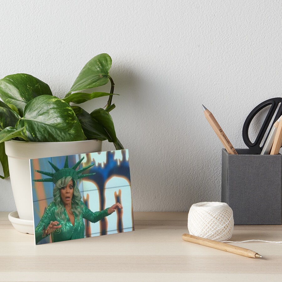 "Wendy Williams Fainting Statue of Liberty" Sticker for Sale by JD ...