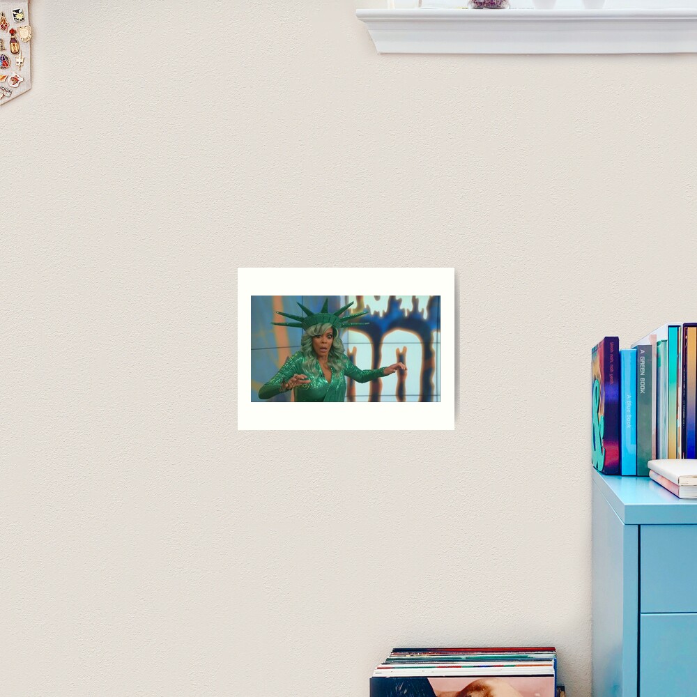 "Wendy Williams Fainting Statue of Liberty" Sticker for Sale by JD ...