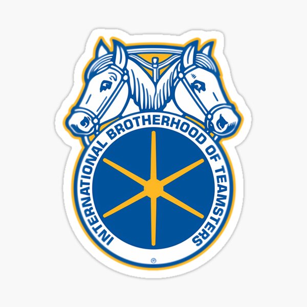 "Teamsters Logo Merch " Sticker for Sale by SilvaRoldans | Redbubble