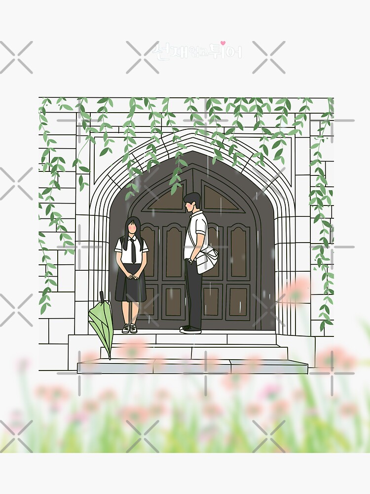 "Lovely Runner Kdrama" Sticker for Sale by cepluk | Redbubble