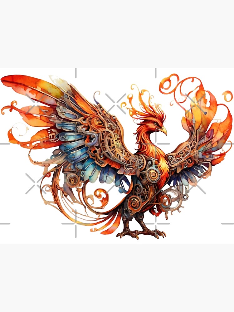 Steampunk Phoenix Tattoos