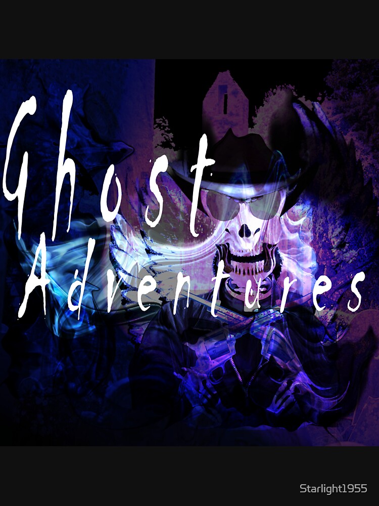 "Ghost Adventure" T-shirt for Sale by Starlight1955 | Redbubble ...