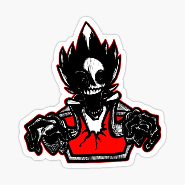 "FNF SONIC EXE FATAL NO MORE INNOCENCE" Sticker for Sale by Ruvolchik ...