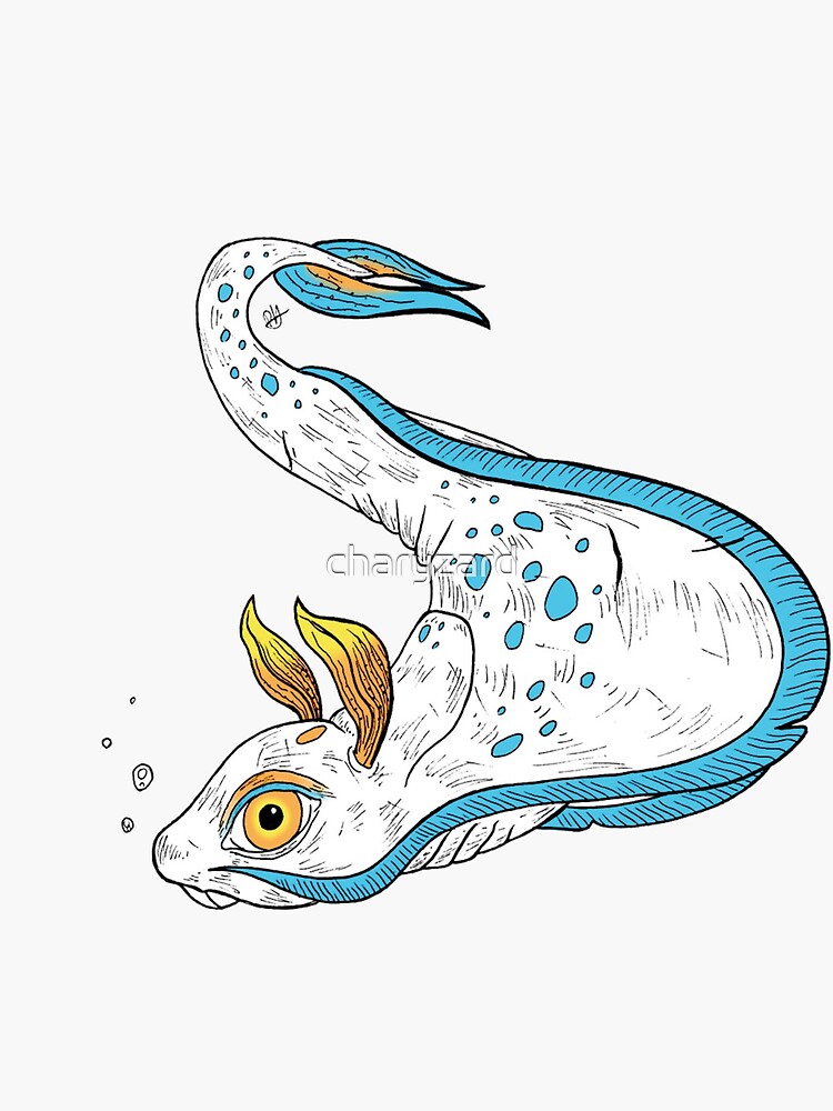 "Subnautica Rabbit Ray" Sticker for Sale by charyzard | Redbubble