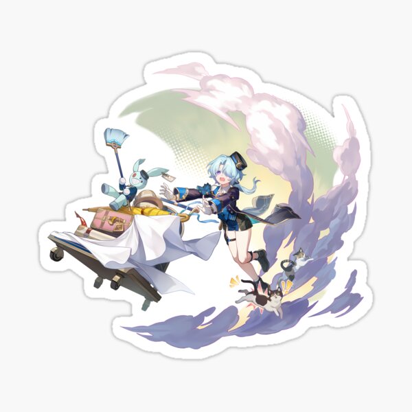 "Misha Splash Art, Honkai Star Rail" Sticker by Demray | Redbubble