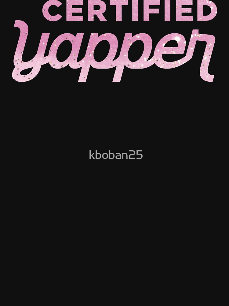 Camiseta esencial for Sale con la obra «Yapper certificado, Yapper ...