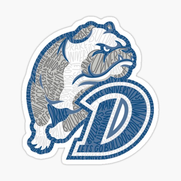 "Drake University Logo" Sticker for Sale by Lula0312 | Redbubble