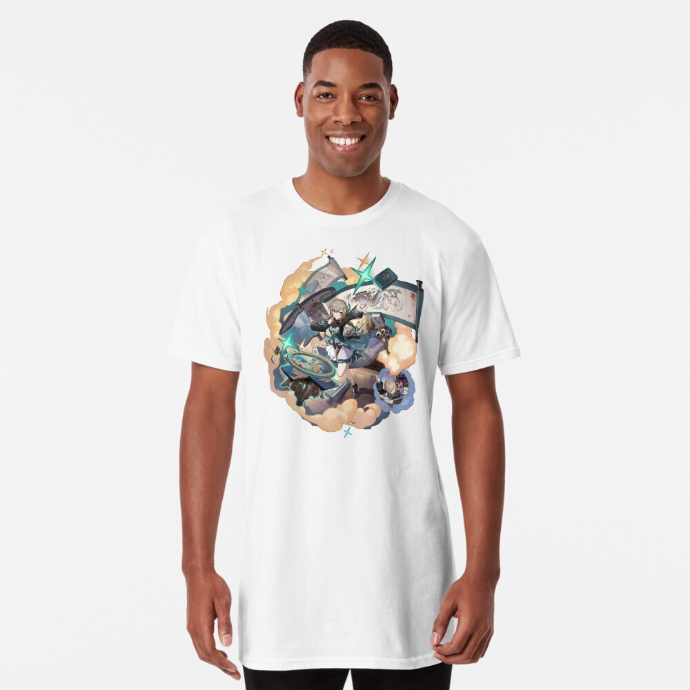 "Qingque Splash Art, Honkai Star Rail" Sticker by Demray | Redbubble