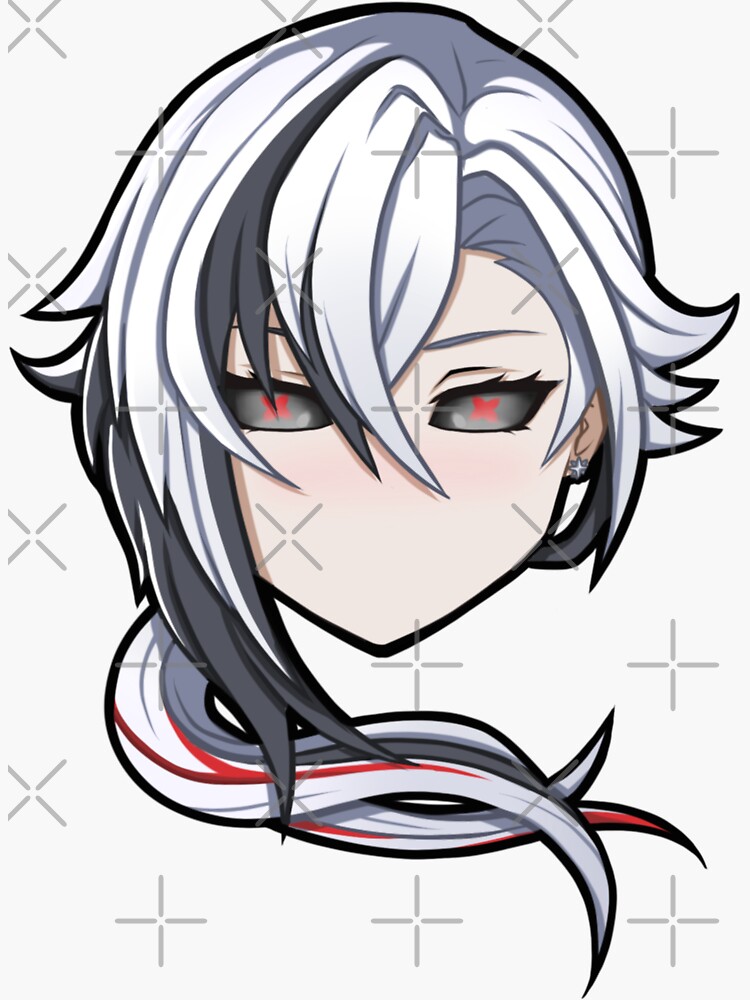 "Arlecchino Logo" Sticker for Sale by MiniTigress | Redbubble