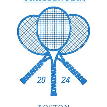 "Blue Tennis Rackets - Challengers Movie" Sticker for Sale by ...