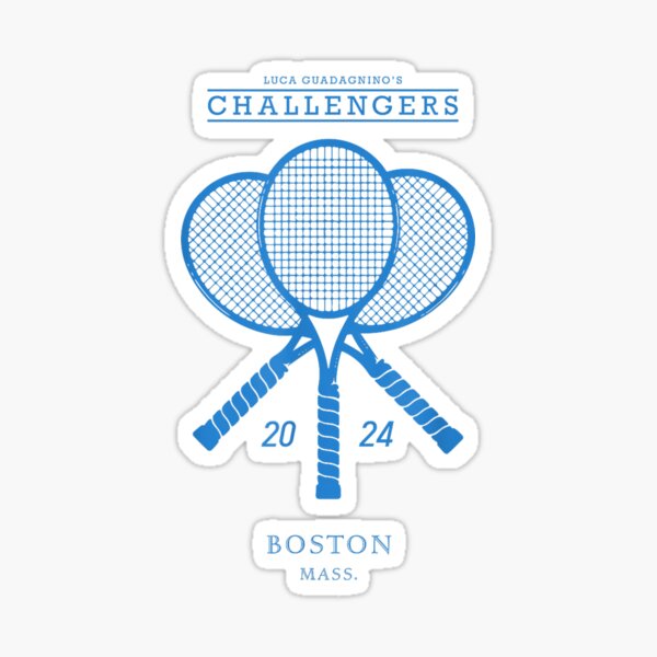 "Blue Tennis Rackets - Challengers Movie" Sticker for Sale by ...