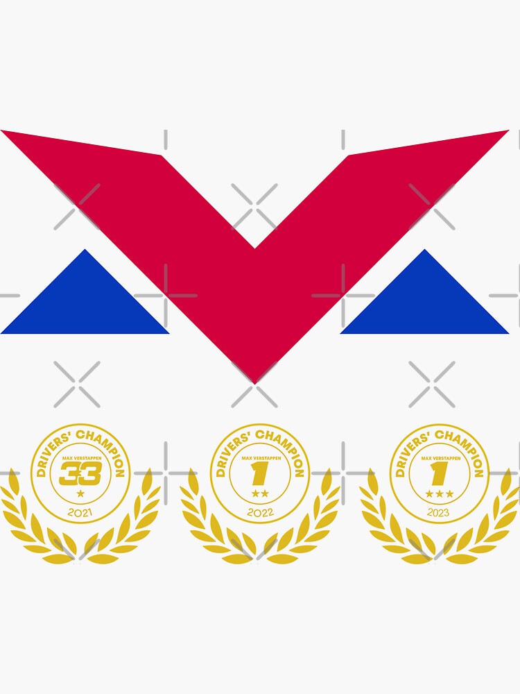 "Max Verstappen logo F1 World Champion for Formula 1 Fans Edition ...