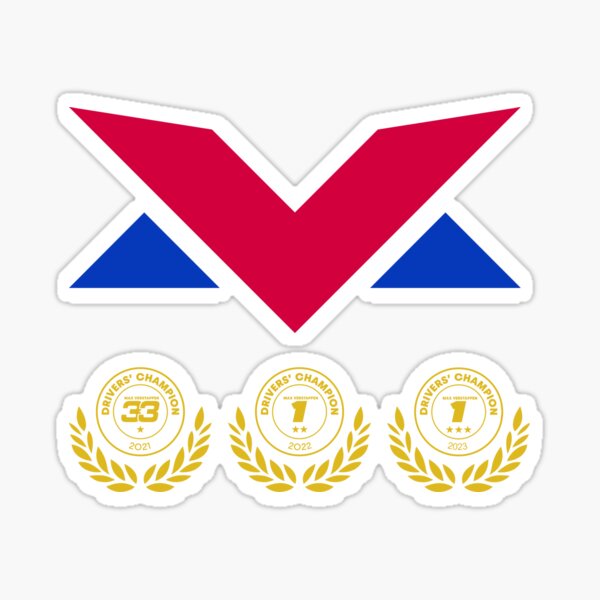 "Max Verstappen logo F1 World Champion for Formula 1 Fans Edition ...
