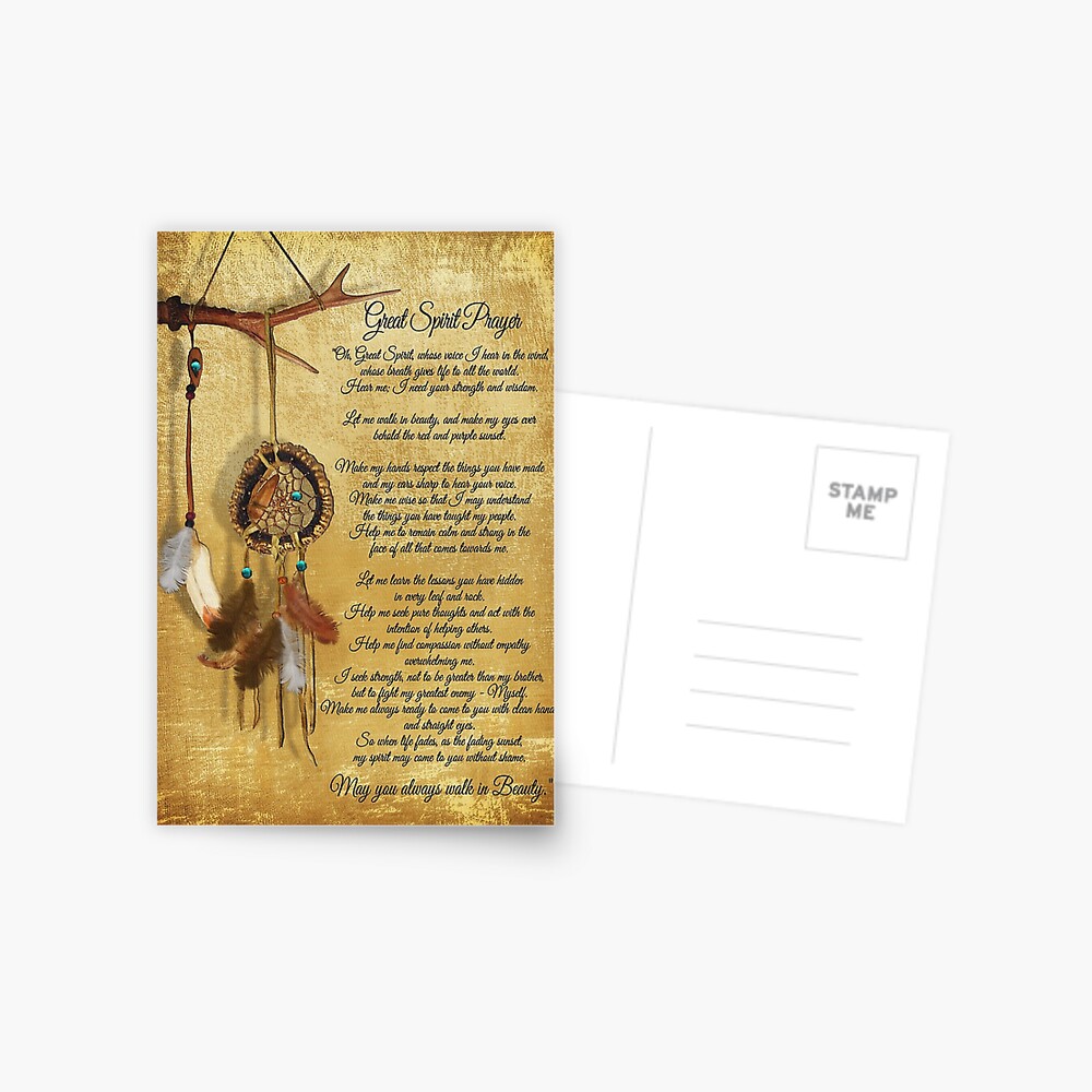 "Native American Great spirit Prayer" Photographic Print for Sale by ...