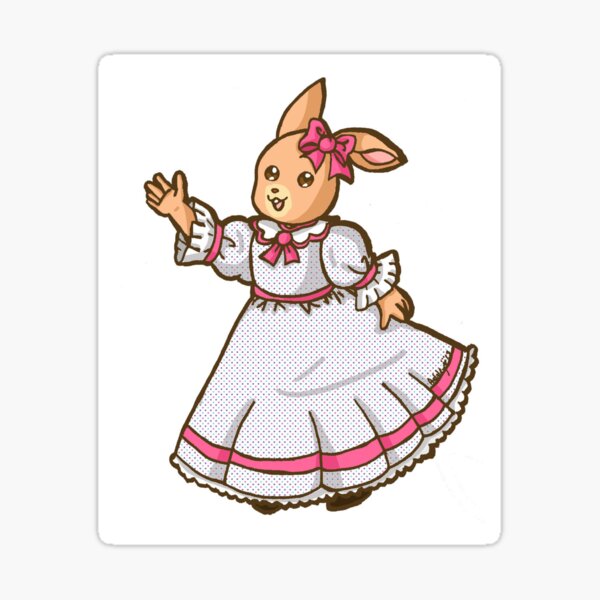 "Maple Town Patty Rabbit" Sticker for Sale by Magical-Mama | Redbubble