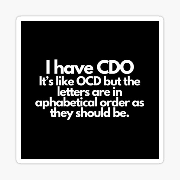 Ocd Cdo Memes Ocd Tendencies Cartoons And Comics Funny Pictures From
