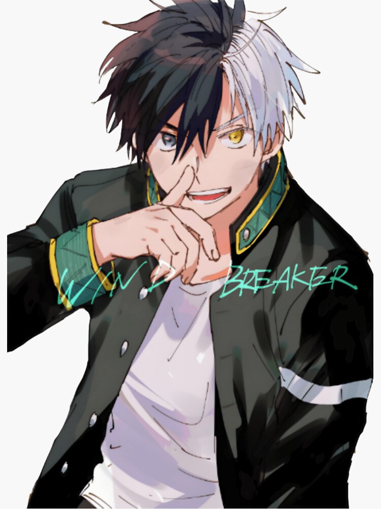 "Wind Breaker Essential" Sticker for Sale by maddynvArtstic | Redbubble