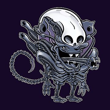 "Spongebob Alien Xenomorph" Art Board Print for Sale by Tater7Art ...