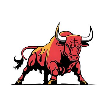 "Spanish Bull, Spain, Toro Español" Sticker for Sale by Zibis09 | Redbubble