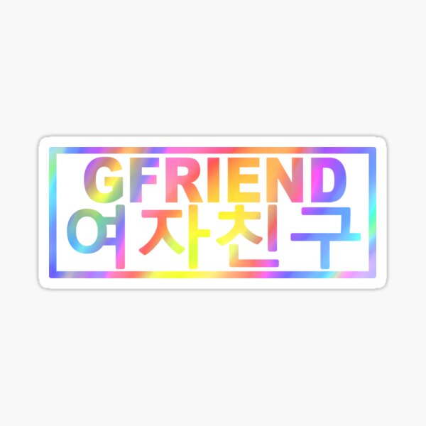 "gfriend" Sticker by shannonpaints | Redbubble