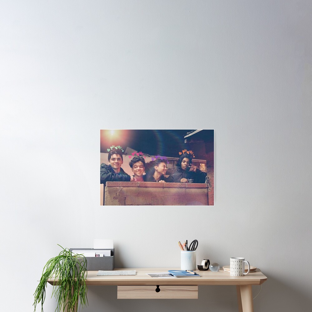 "Cesar, Monse, Ruby and Jamal" Poster by LenaG56 | Redbubble