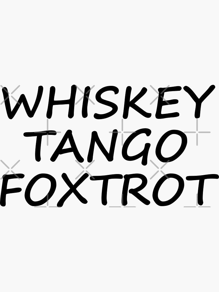 Alphabet Fox Tango