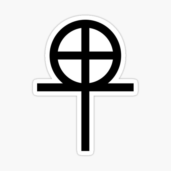 "Original Coptic cross" Sticker by PZAndrews | Redbubble