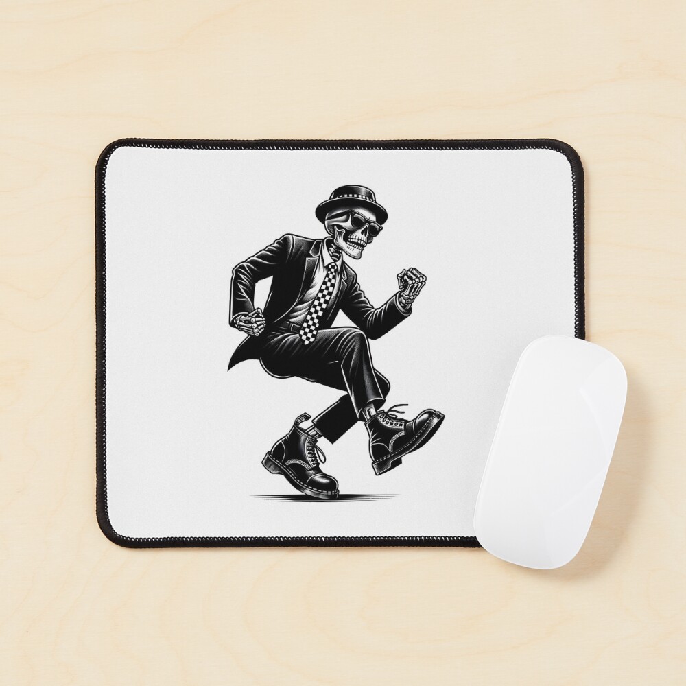 "Skeleton dancing Ska" Sticker for Sale by Berlin Ska Club | Redbubble