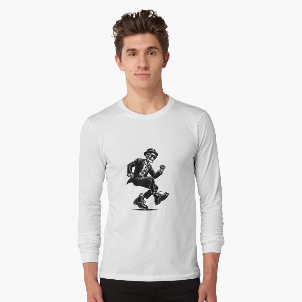 "Skeleton dancing Ska" Sticker for Sale by Berlin Ska Club | Redbubble