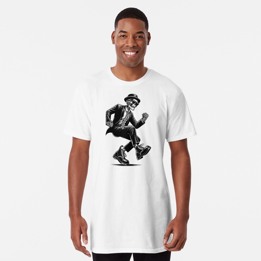 "Skeleton dancing Ska" Sticker for Sale by Berlin Ska Club | Redbubble