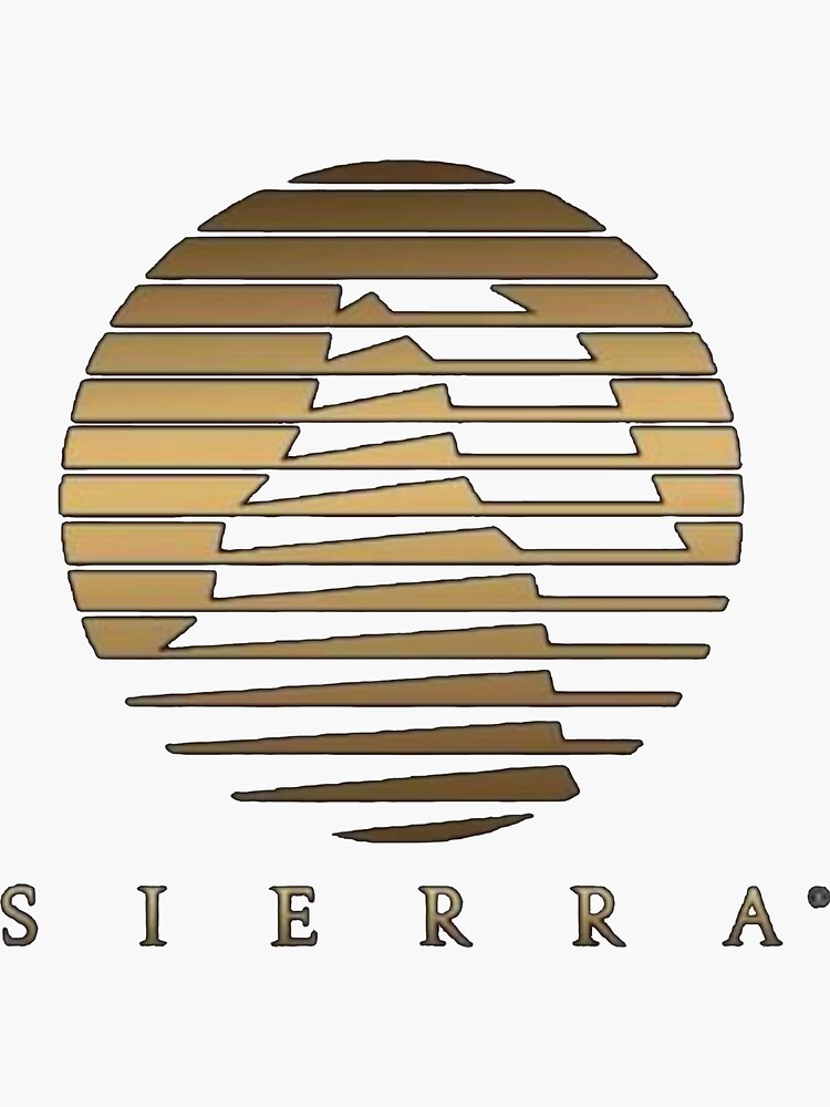 "Sierra Logo" Sticker for Sale by Groove4 | Redbubble