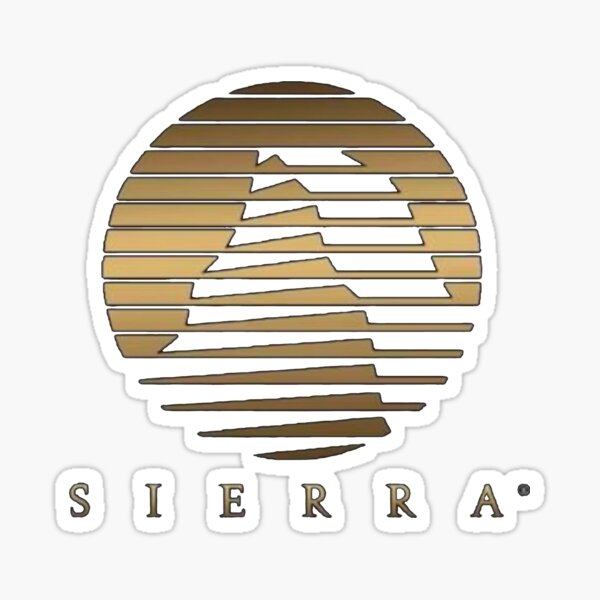 "Sierra Logo" Sticker for Sale by Groove4 | Redbubble