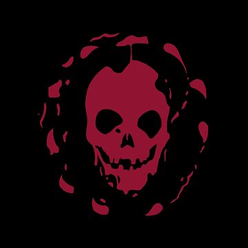 "Symbol of Bhaal" Sticker for Sale by Marmotdragon | Redbubble