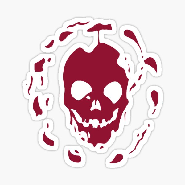 "Symbol of Bhaal" Sticker for Sale by Marmotdragon | Redbubble