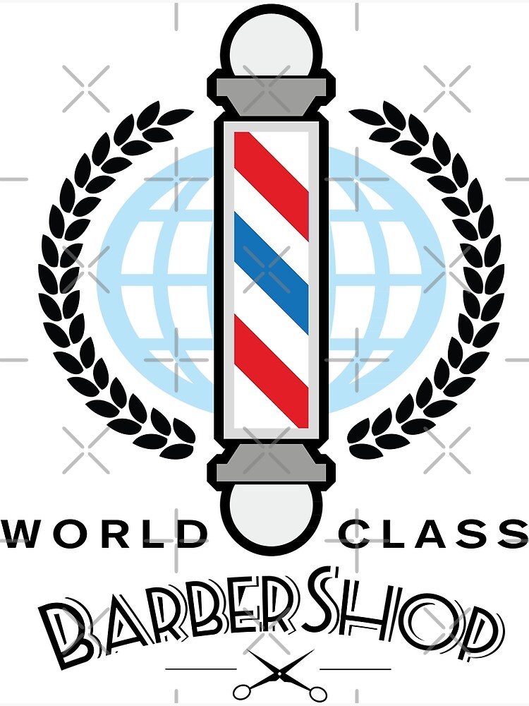 Lámina artística «World Class Barber Shop» de SamuelMolina | Redbubble