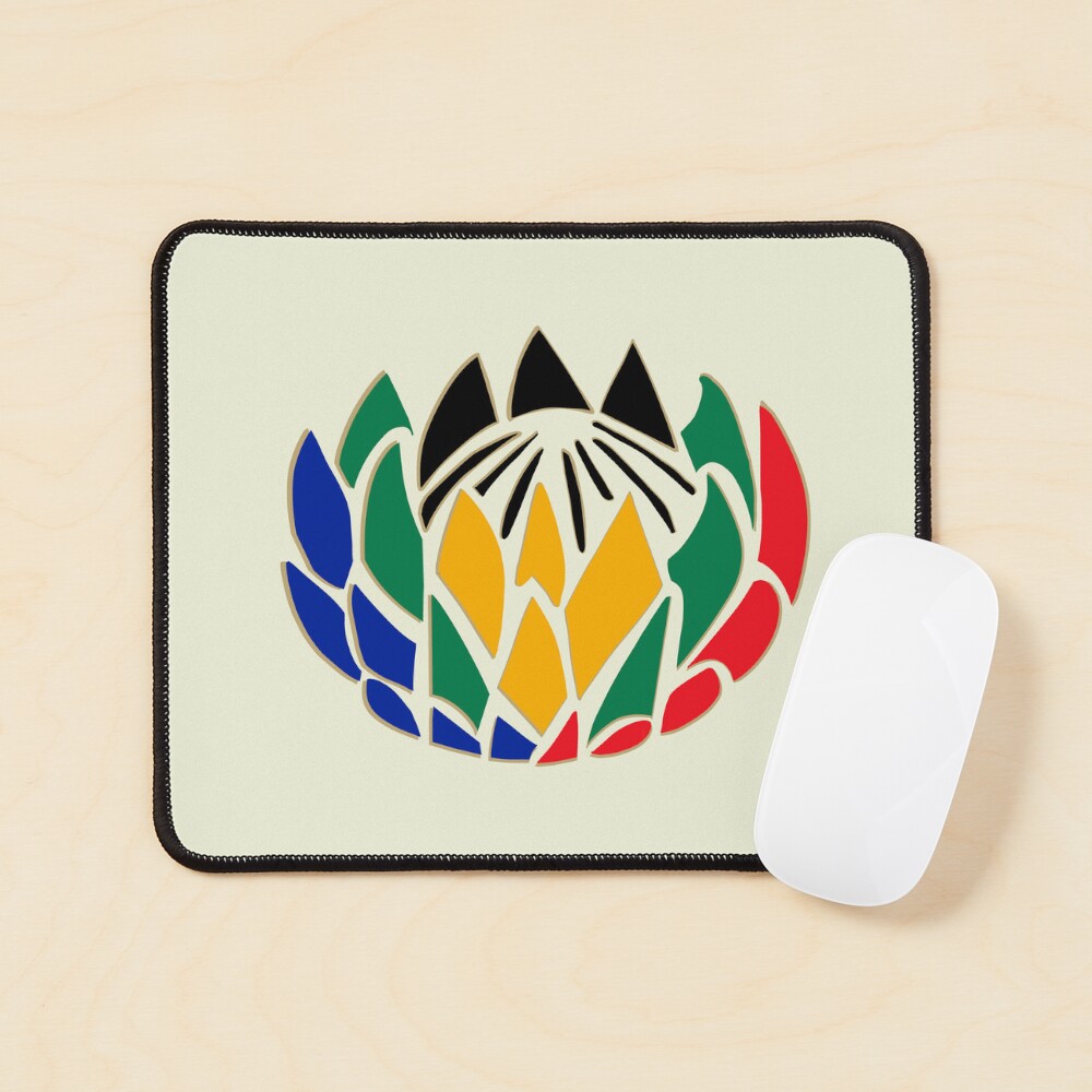 "Protea in SA colours " Sticker for Sale by CheriGurl | Redbubble