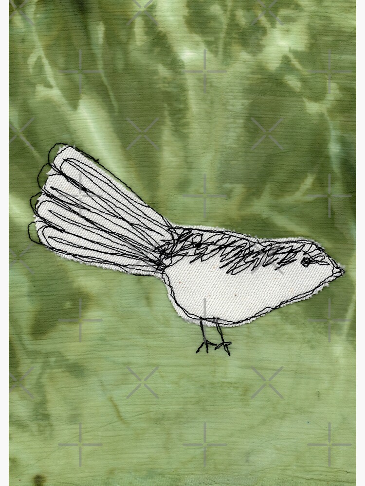 "Fantail" Sticker for Sale by Samantha Sutherland | Redbubble