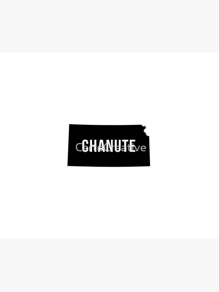 "Chanute, Kansas Silhouette" Poster for Sale by CartoCreative | Redbubble